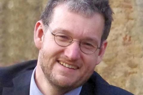 Christof Becker an der Orgel