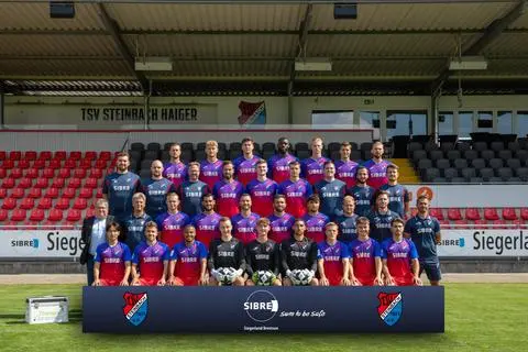 Beim Kader kommt der Trainer des TSV Steinbach ins Schwärmen