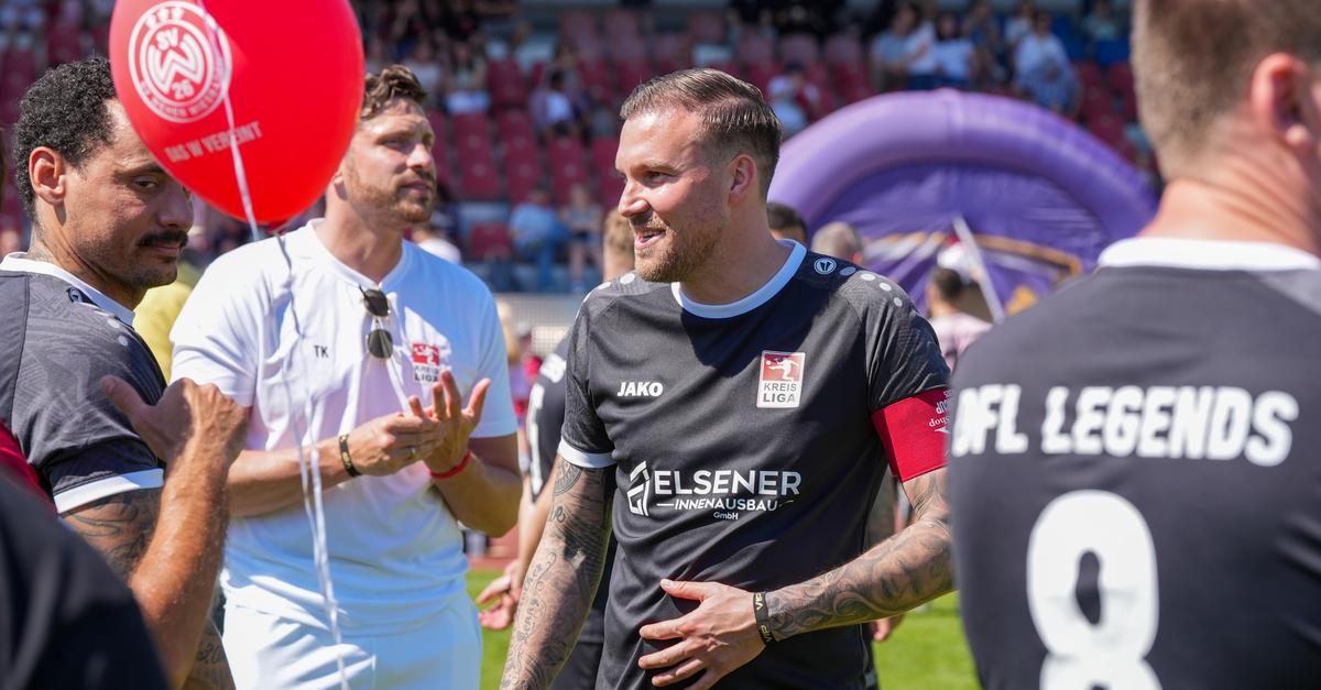 Wiesbaden feiert Fußball-Legenden für den guten Zweck