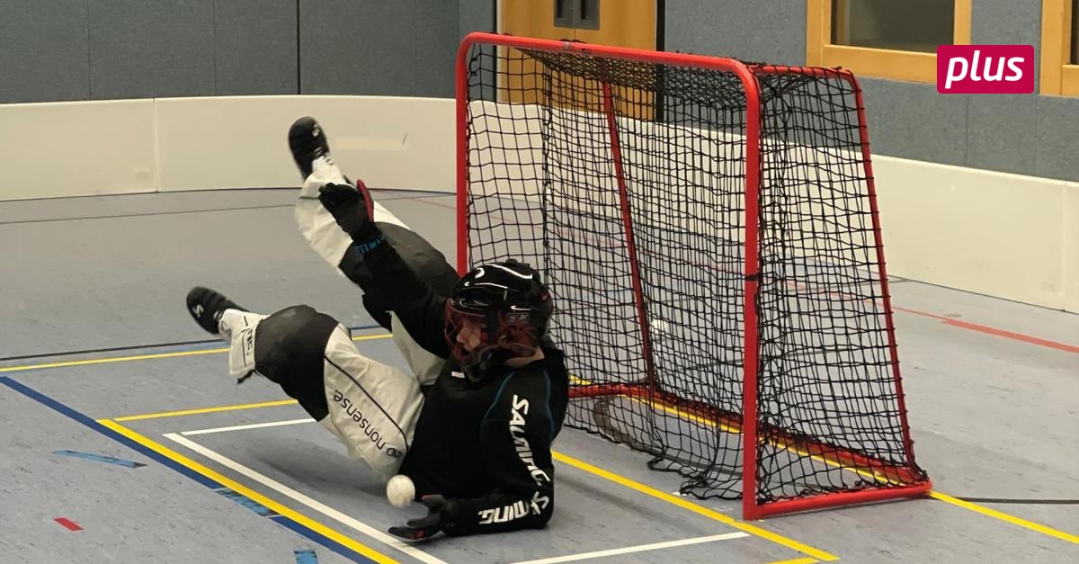 Keeper, Referee, Coach: Jona Hesse ist Floorball-Enthusiast